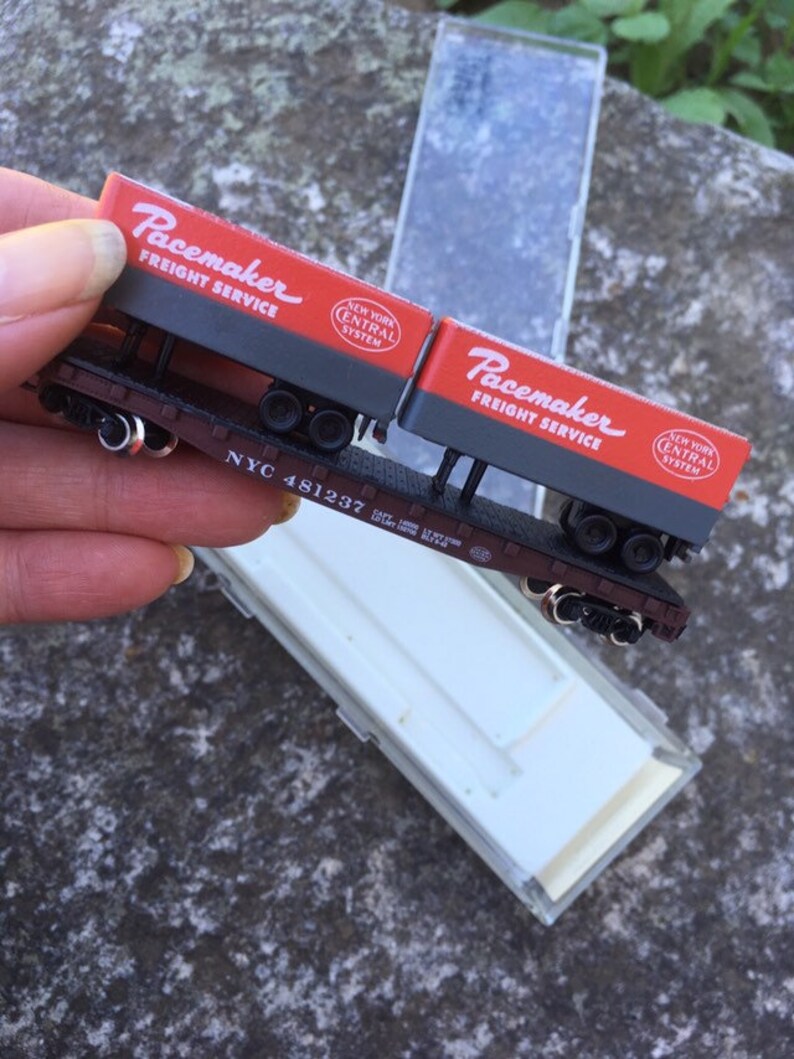 Atlas Model Train Pacemaker Freight Cars Vintage in Original | Etsy