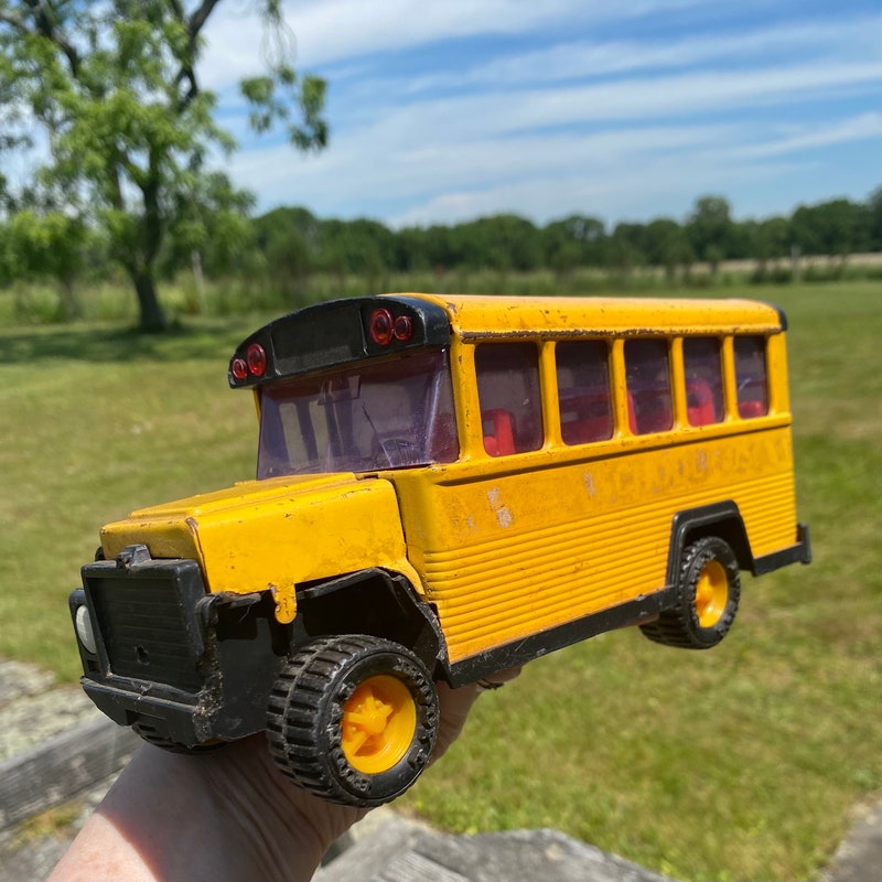 School Bus Toy - Etsy