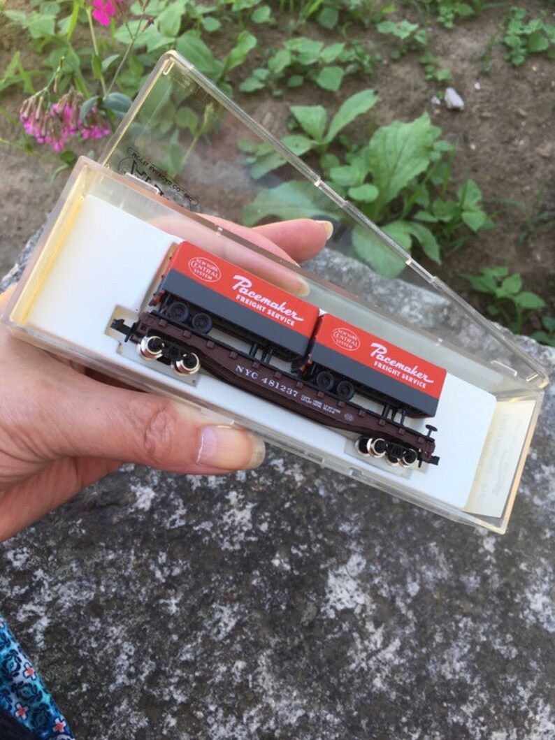 Atlas Model Train Pacemaker Freight Cars Vintage in Original | Etsy