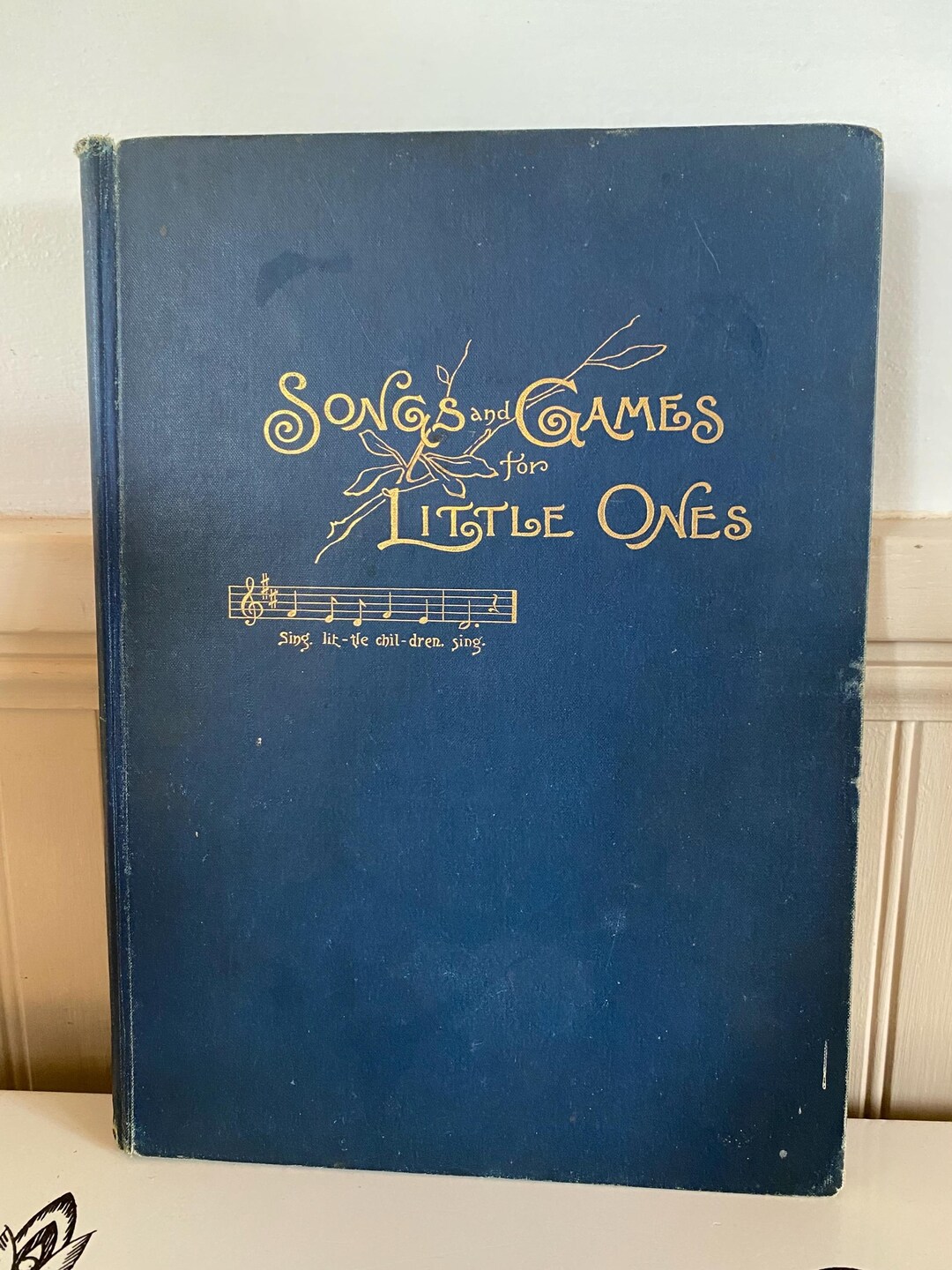 Antique Song Book: Songs and Games for Little Ones, 1887 - Etsy