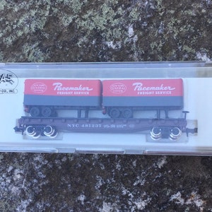 Atlas Model Train Pacemaker Freight Cars Vintage in Original Case - Etsy