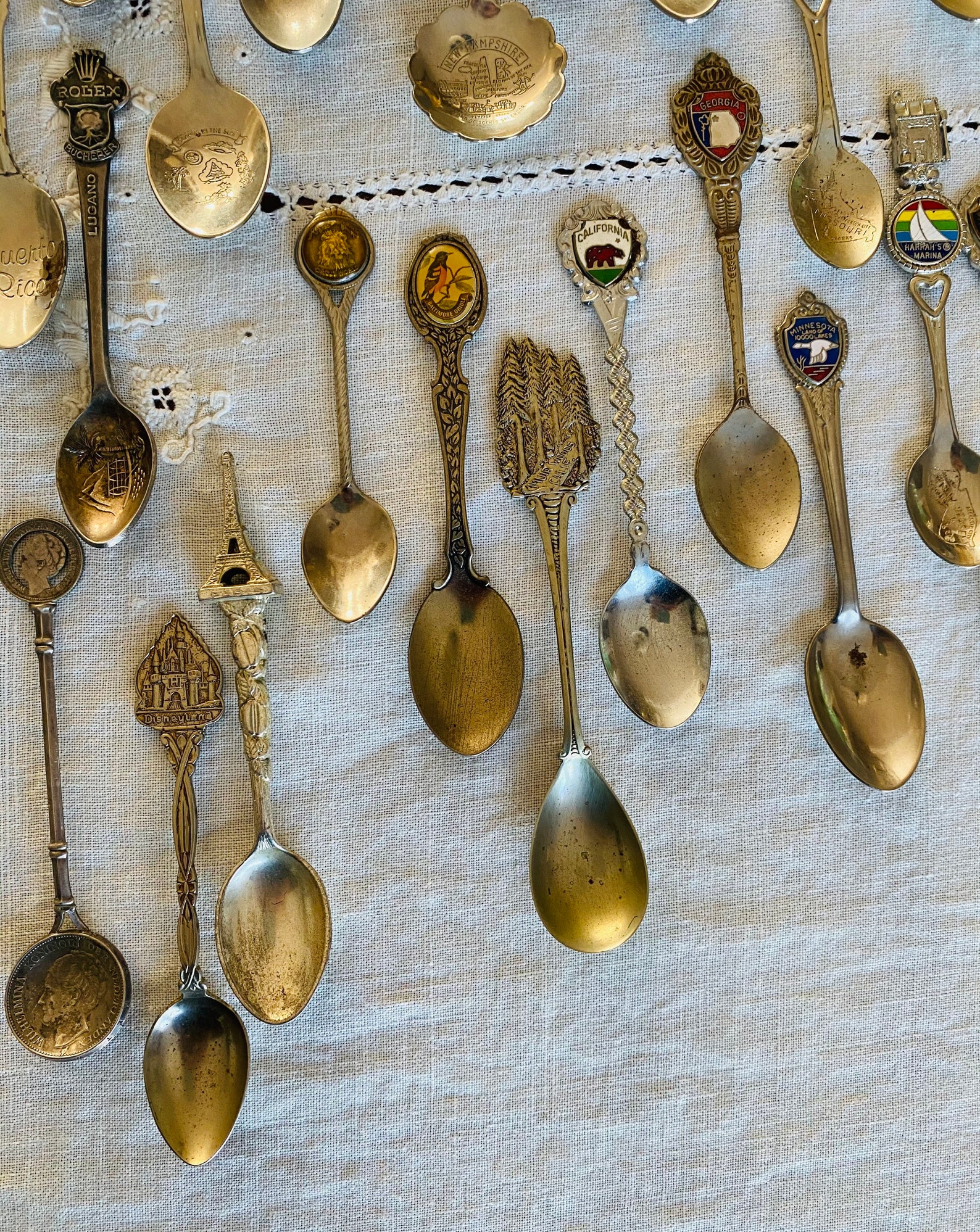 Vintage Souvenir Spoons Collectible Some Rare NYC Trade - Etsy
