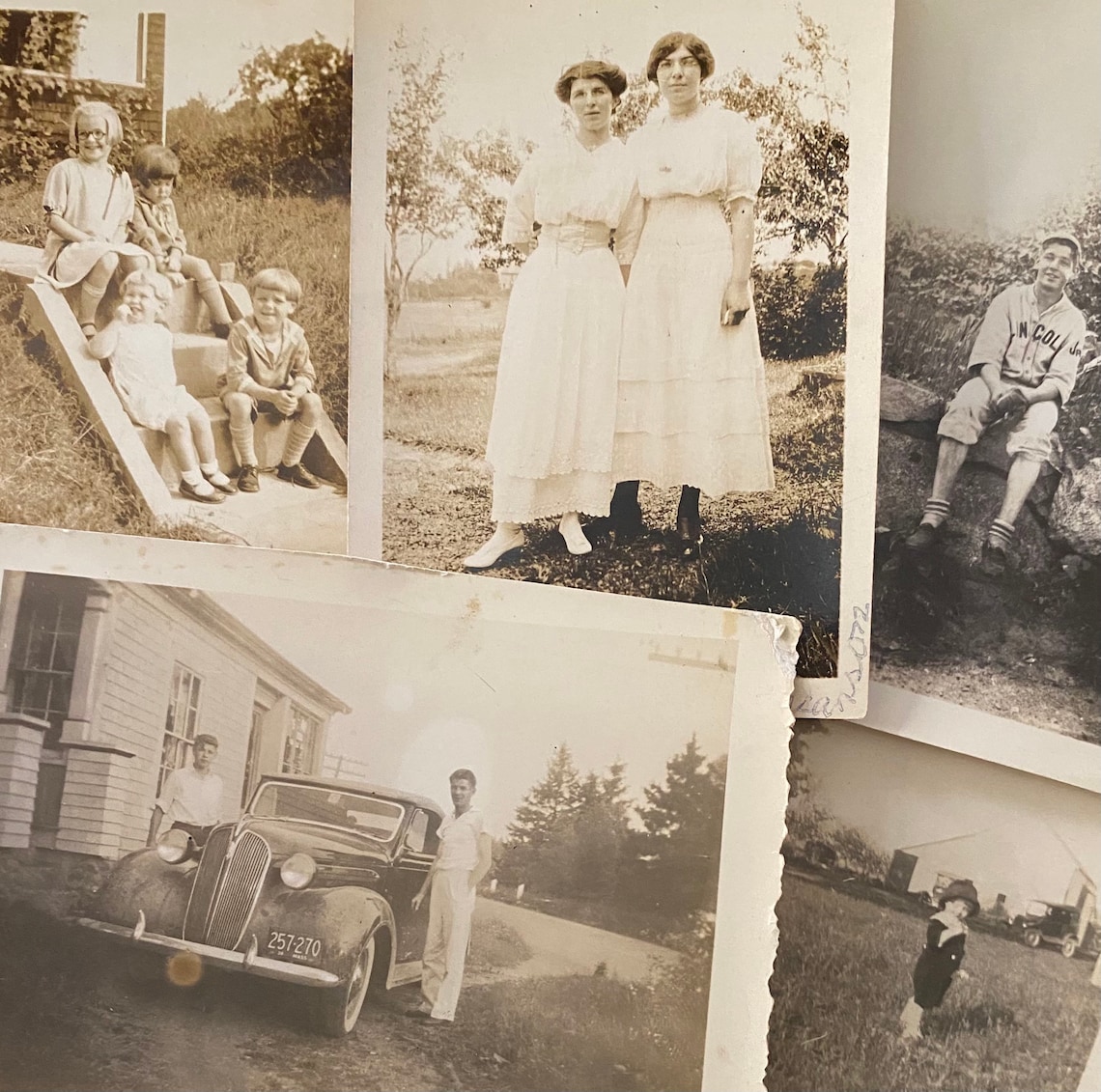 Five Photos From 1930s Vintage Photos 1930s Pics Sepia - Etsy