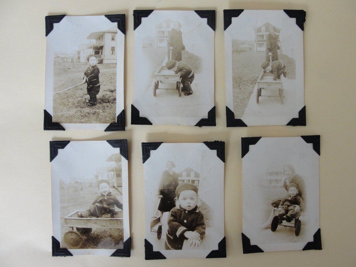 Antique Vintage Sepia Photo Collection Six Photos 2 | Etsy