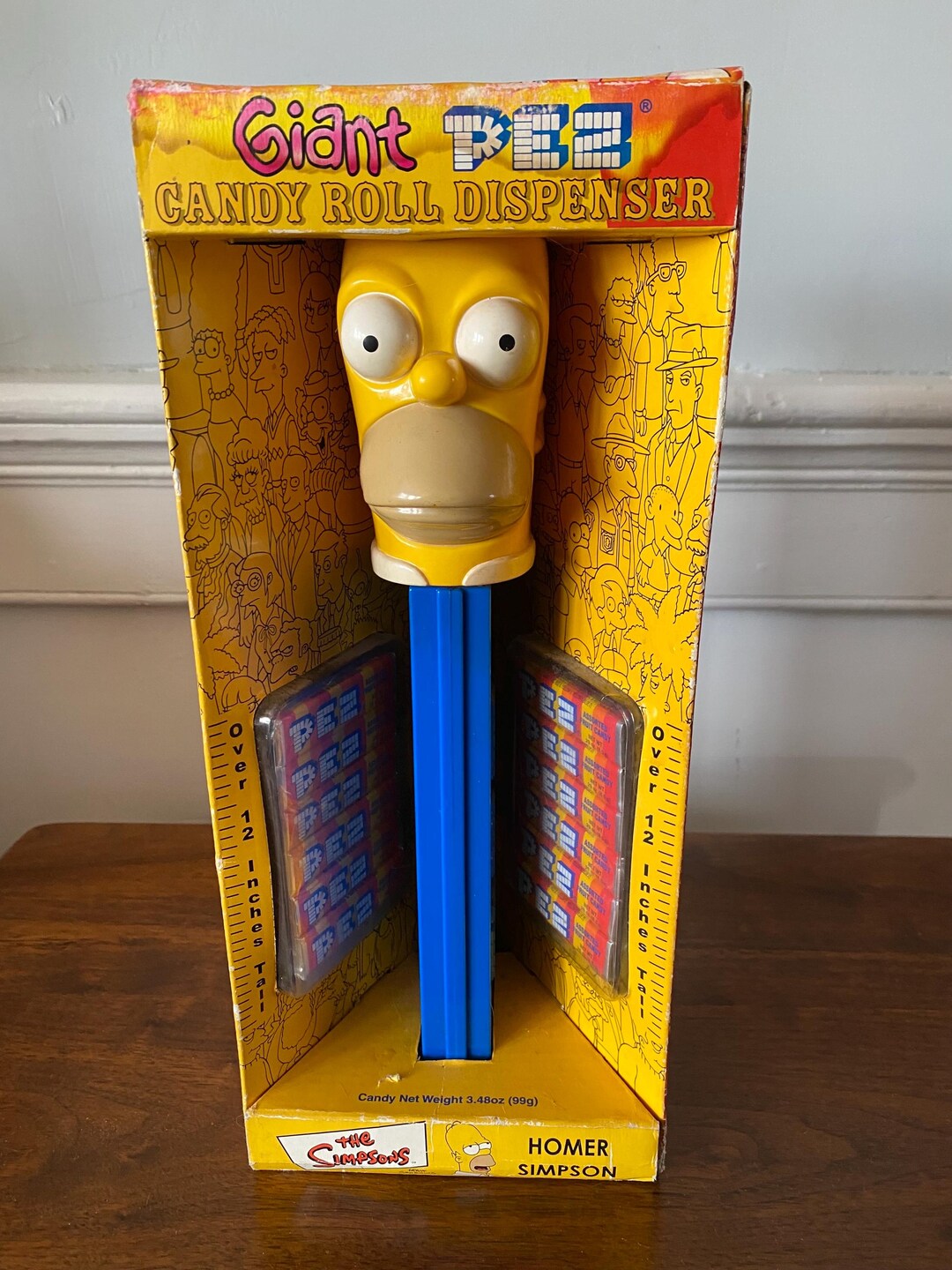Giant Pez, Homer Simpson, Candy Roll Dispenser, the Simpsons ...