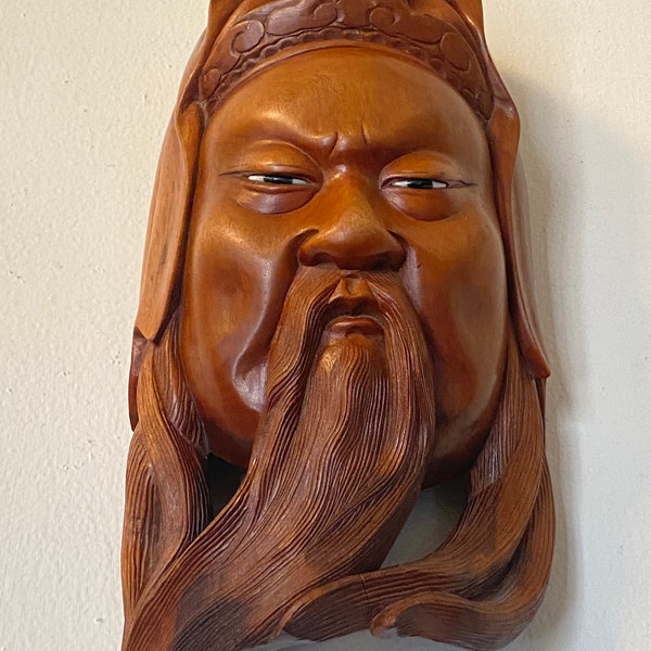 Chinese Warrior Mask - Etsy