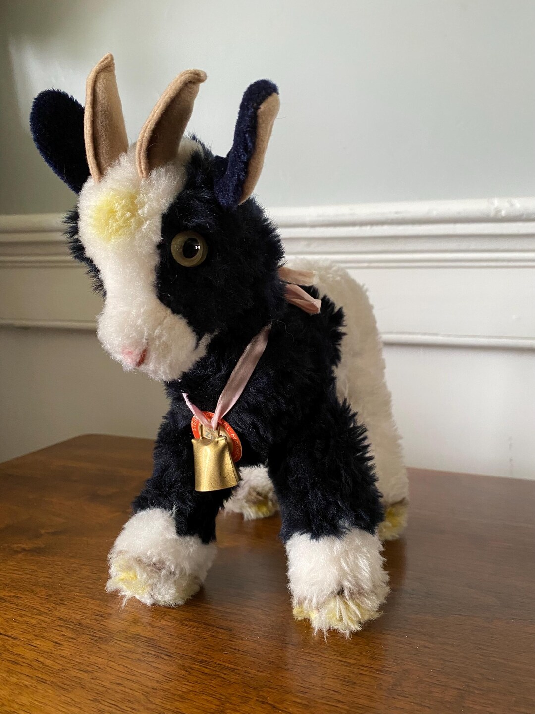 Vintage Steiff Cosy Zicky Goat Plush: 1960s Collectible Stuffed Animal - Etsy
