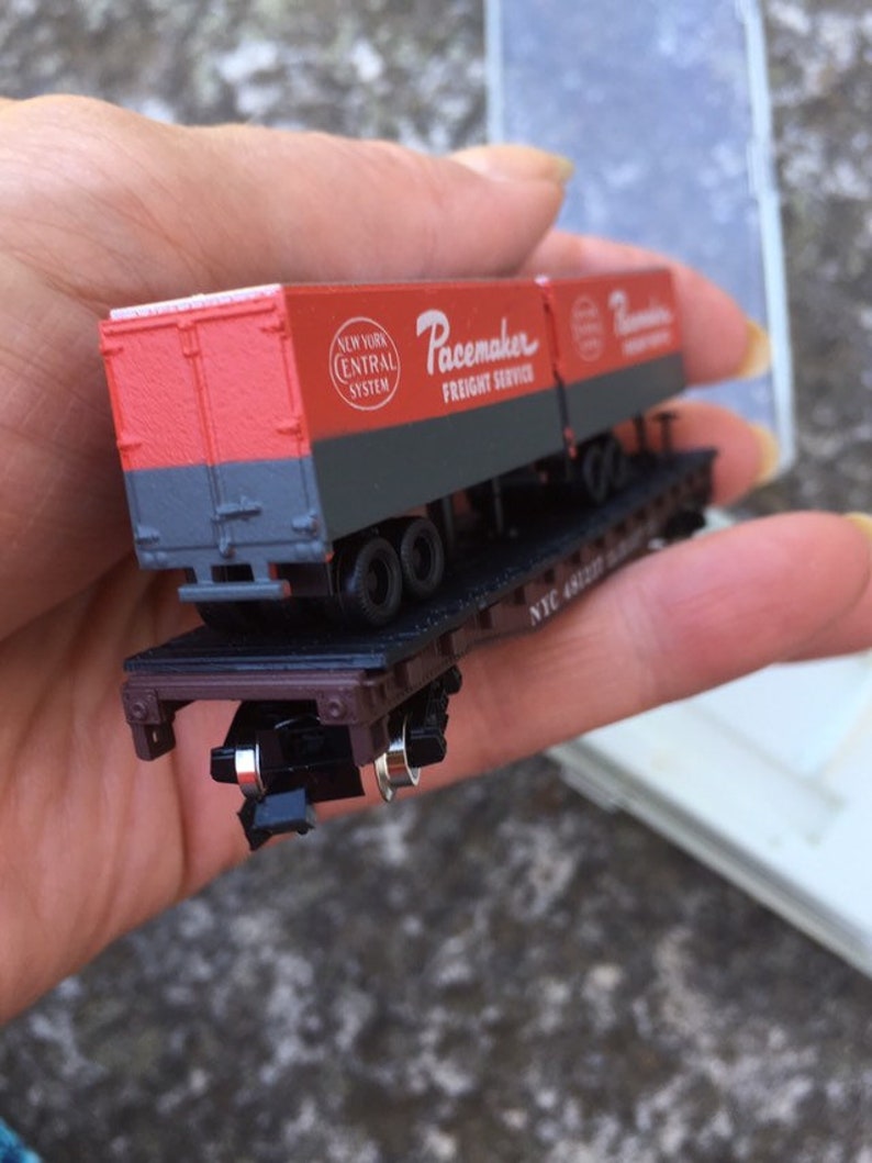 Atlas Model Train Pacemaker Freight Cars Vintage in Original | Etsy