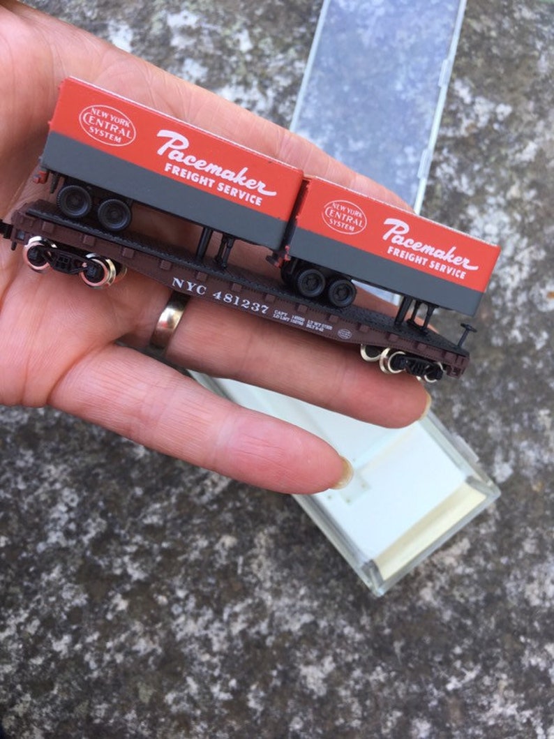 Atlas Model Train Pacemaker Freight Cars Vintage in Original | Etsy