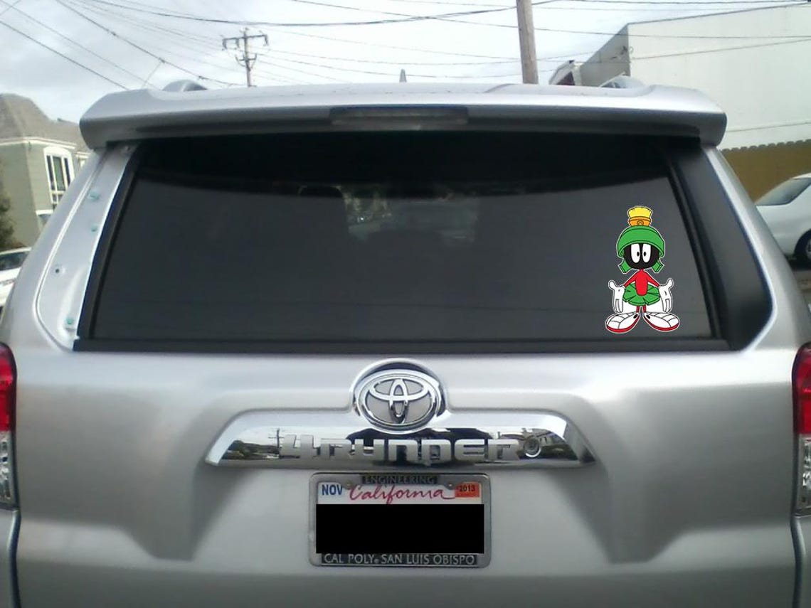 Marvin the Martian Main Logo Vinyl Decal / Sticker 10 Sizes!! Free ...