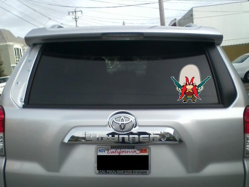 Yosemite Sam Main Logo Vinyl Decal / Sticker 10 Sizes!! Free Shipping ...