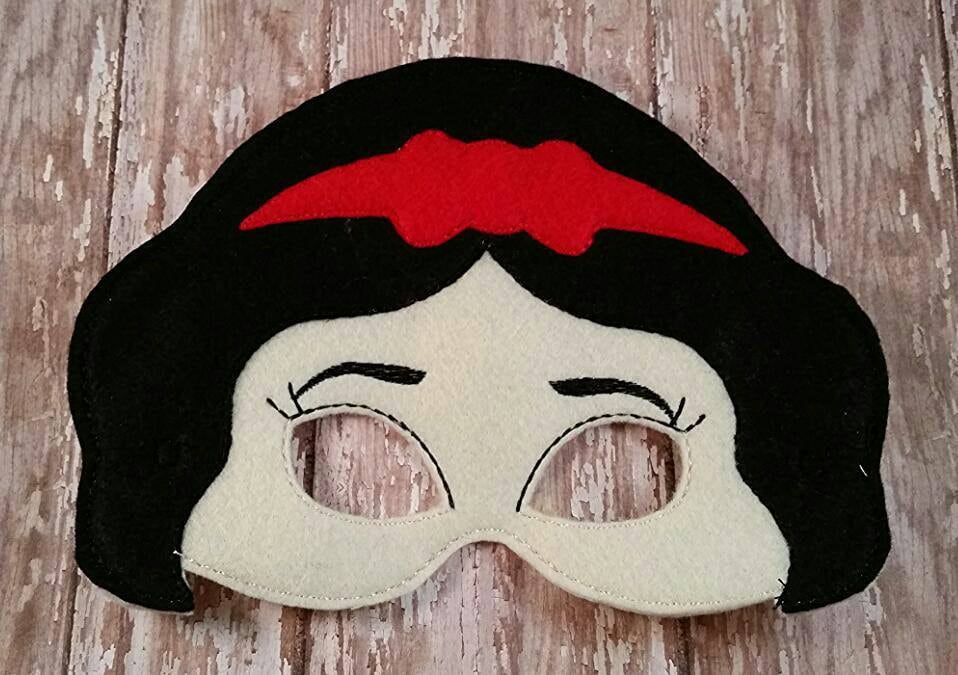Snow White Mask Party Favor Dress Up Pretend Play | Etsy