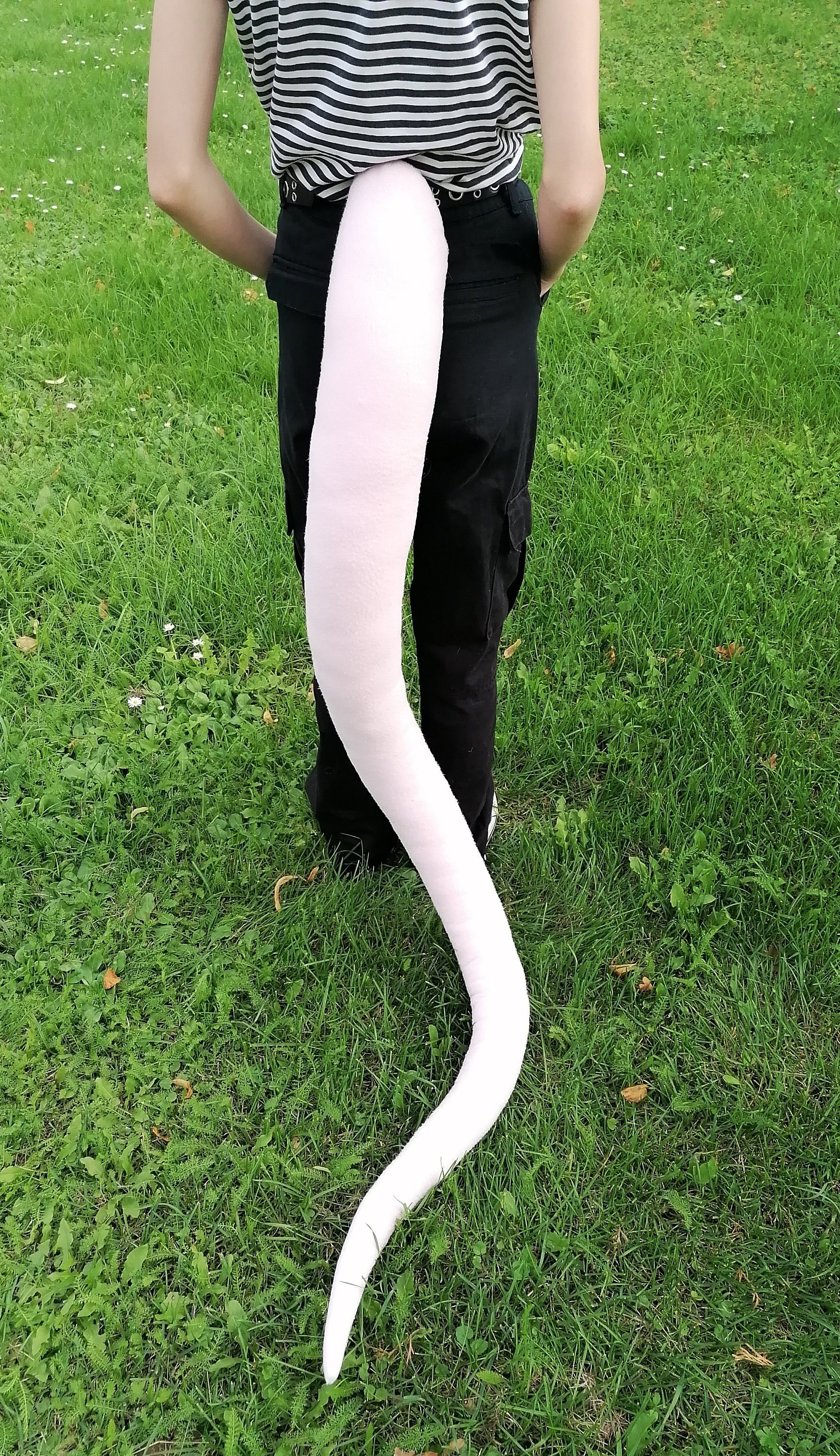 Therian Tail. Rat Tail. Fursuit Tail. Pink Rat Tail. Cosplay Tail ...