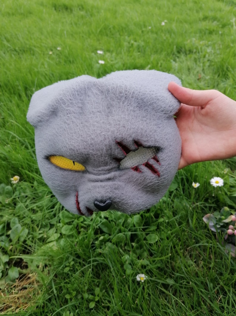 Angry Therian Cat Mask HQ . Modified Therian Mask. Therian Gear ...