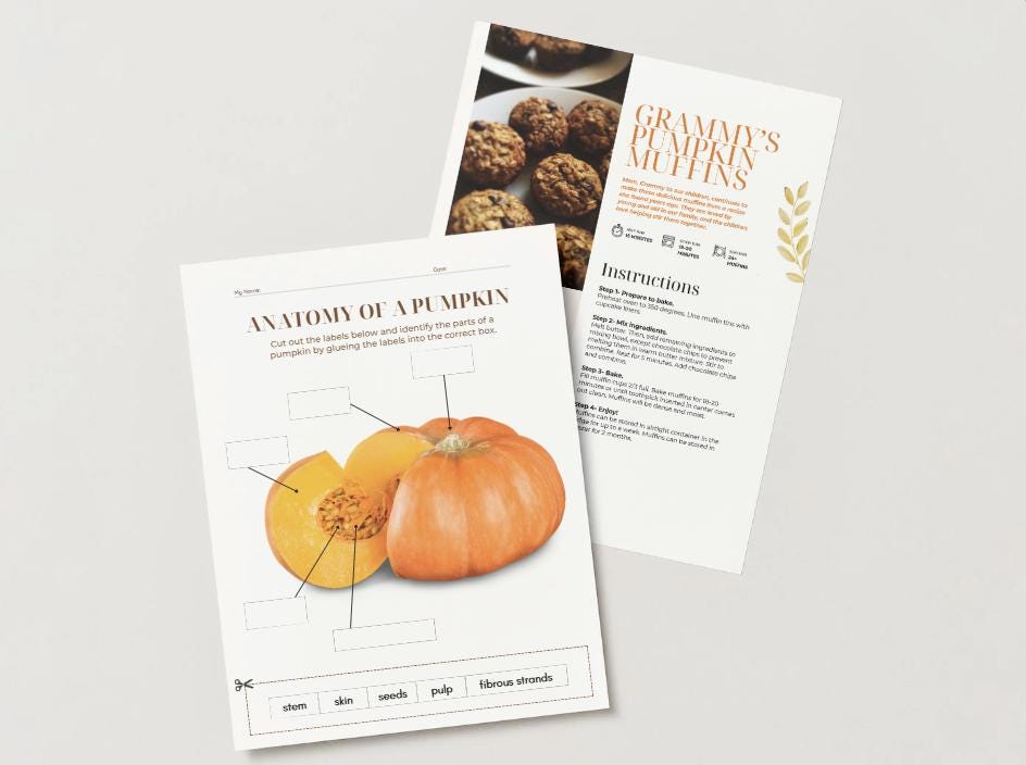 10 Hours of Activities | Pumpkin Unit Study | Pre-k and Kindergarten ...