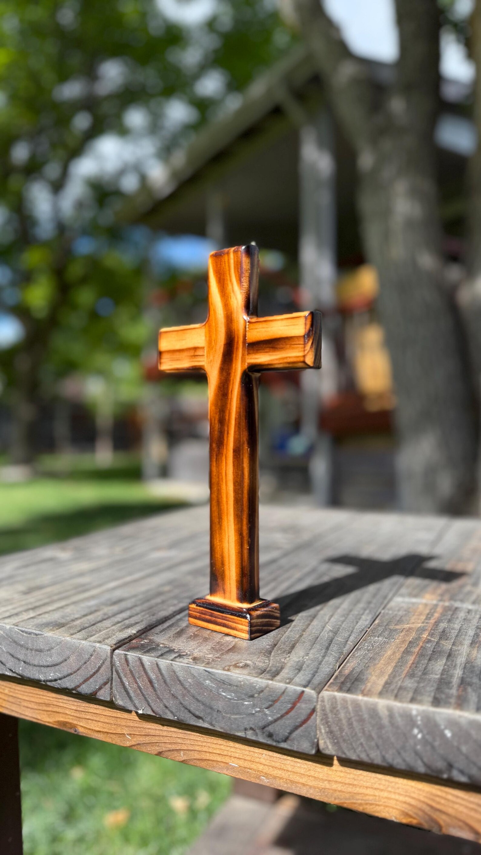 Wood Burned Cross - Etsy