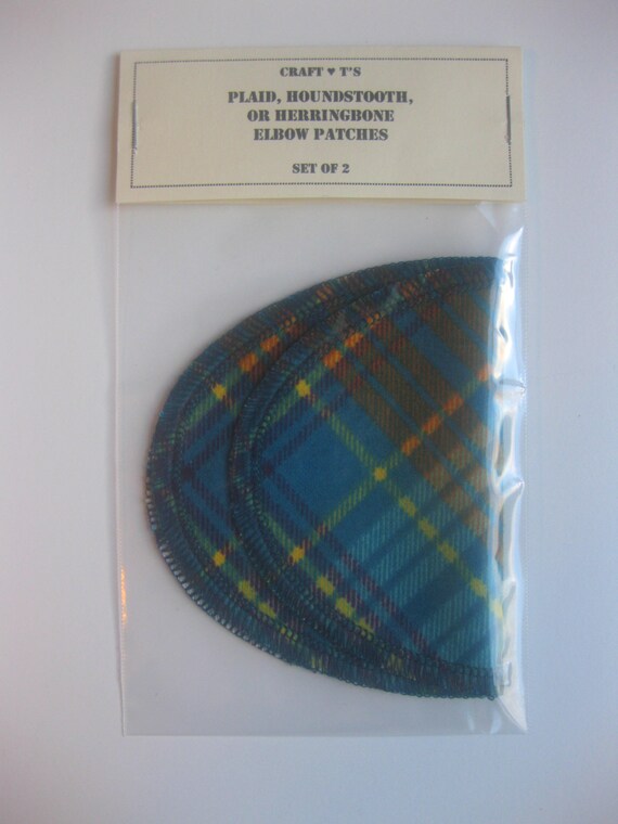 Aqua Sweater With Elbow Patch