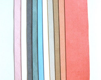 Ultrasuede Soft Strips 2x8 Inch Beautiful Bold Colors | Etsy