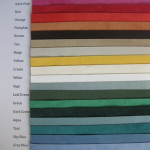 Alphabet & Numbers - Ultrasuede Abc's, 123's, Words and Names - Etsy