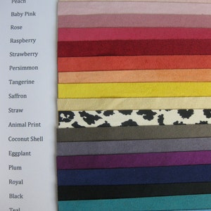 Alphabet & Numbers - Ultrasuede Abc's, 123's, Words and Names - Etsy