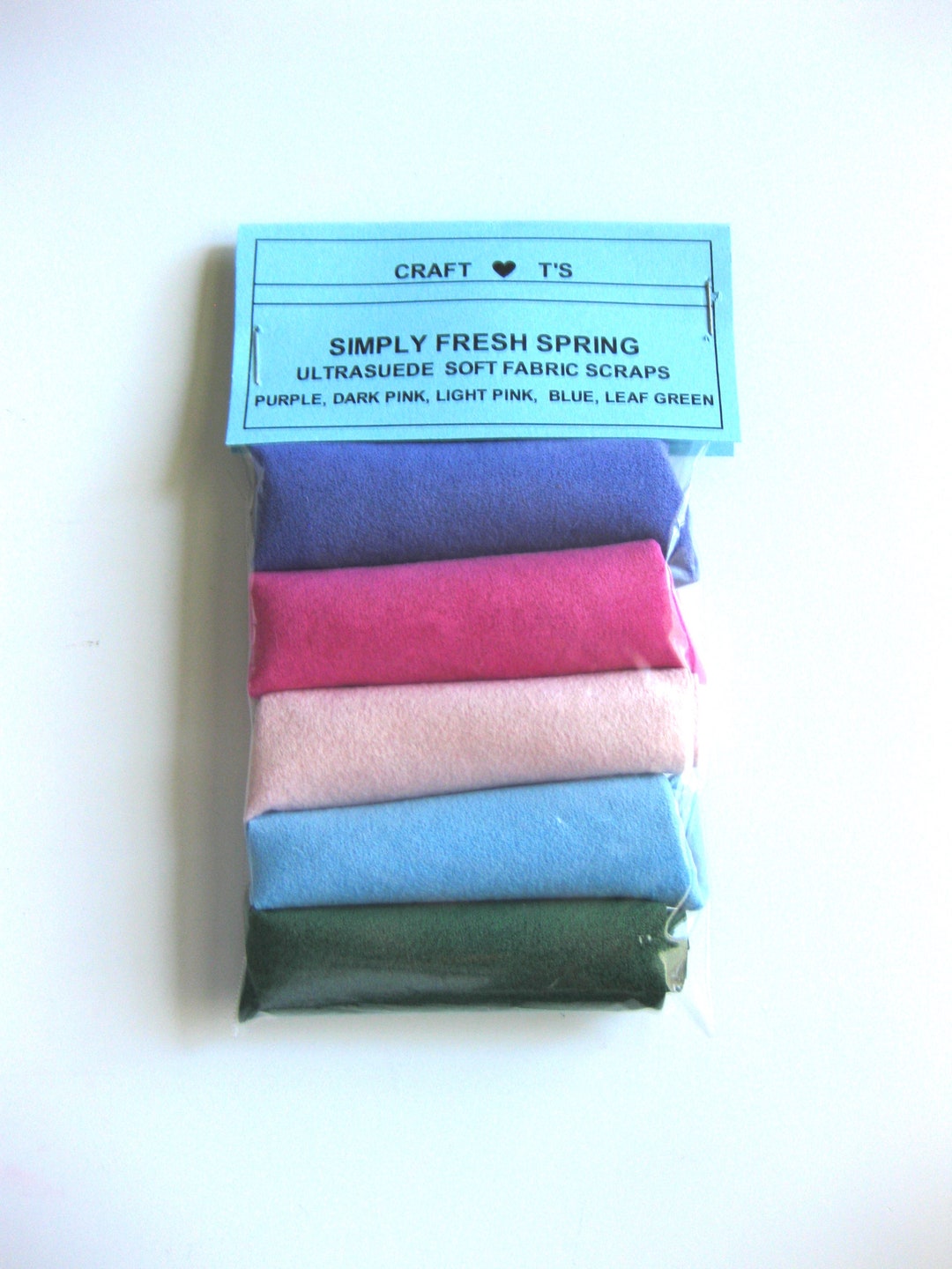 Ultrasuede Simply Fresh Spring Scrap Package - Etsy