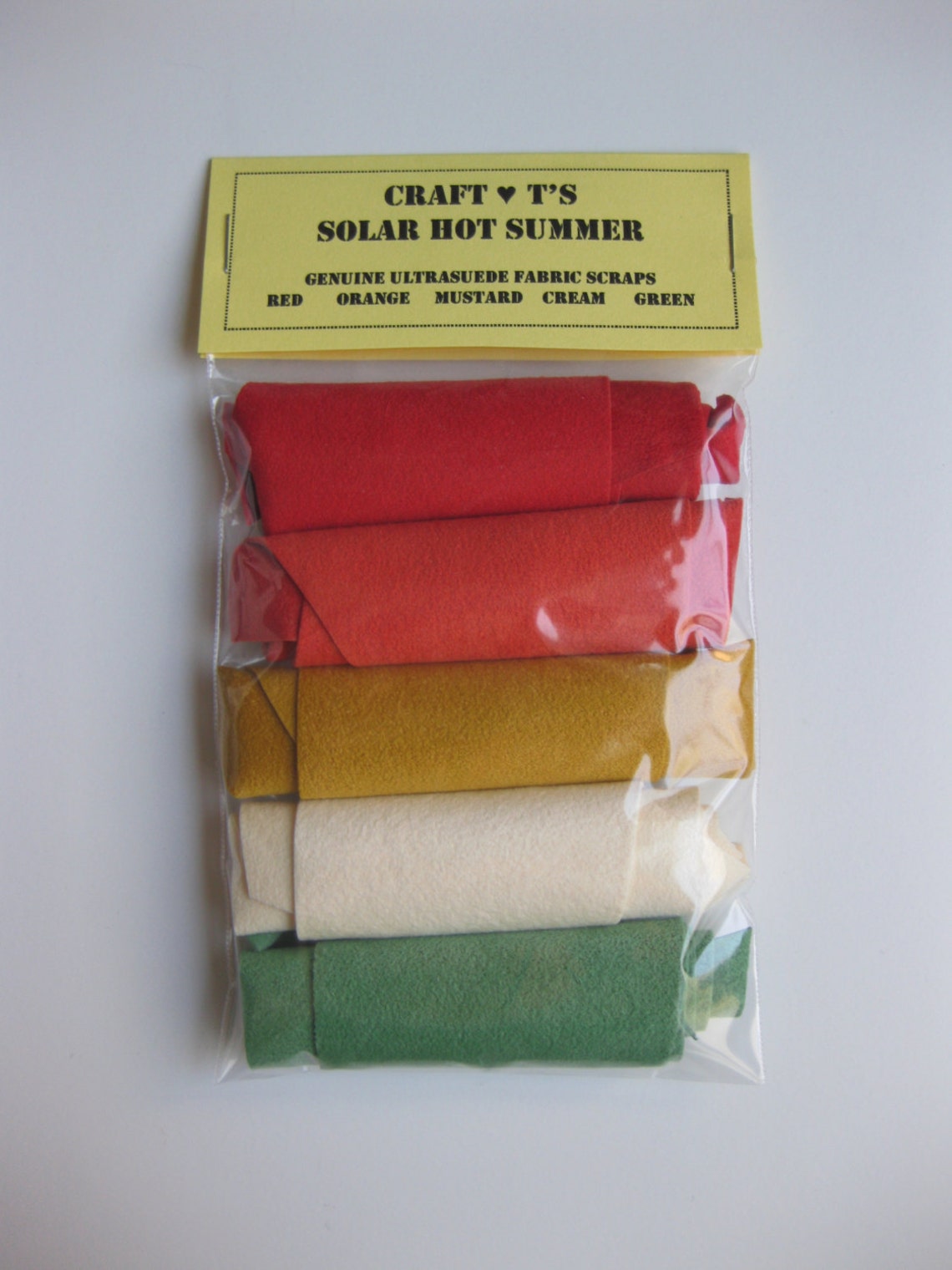 Ultrasuede Simply Fresh Spring Scrap Package - Etsy