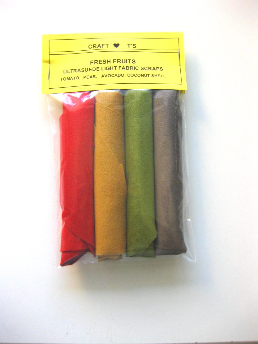 Ultrasuede Fresh Fruits Scrap Package - Etsy