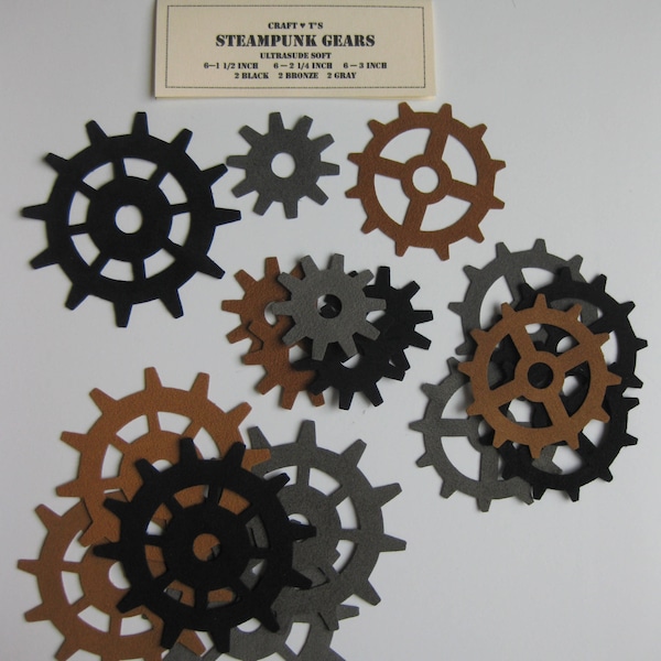 Large Steampunk Gears - Etsy