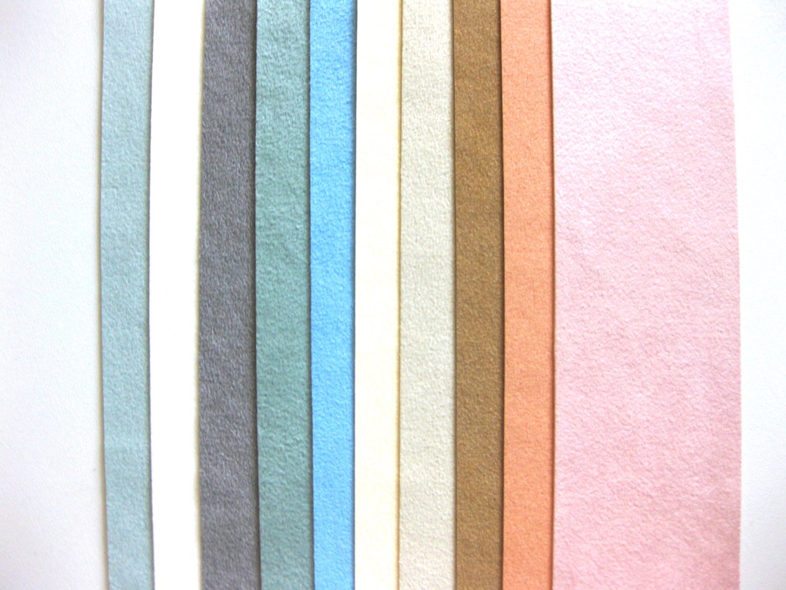 Ultrasuede Soft Strips 2x8 Inch Pretty Pastel Colors - Etsy