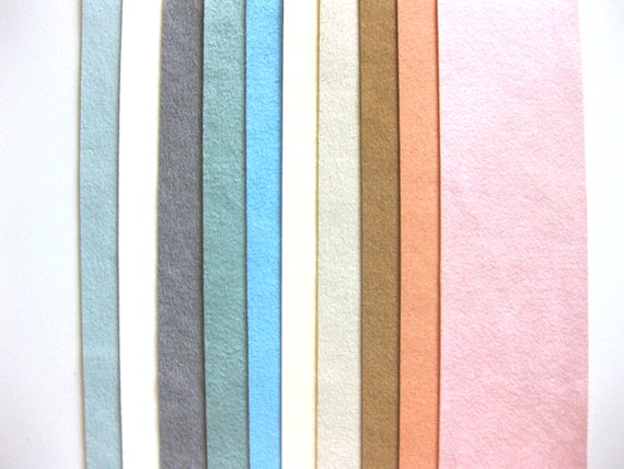 Ultrasuede Soft Strips 2x8 Inch Pretty Pastel Colors - Etsy
