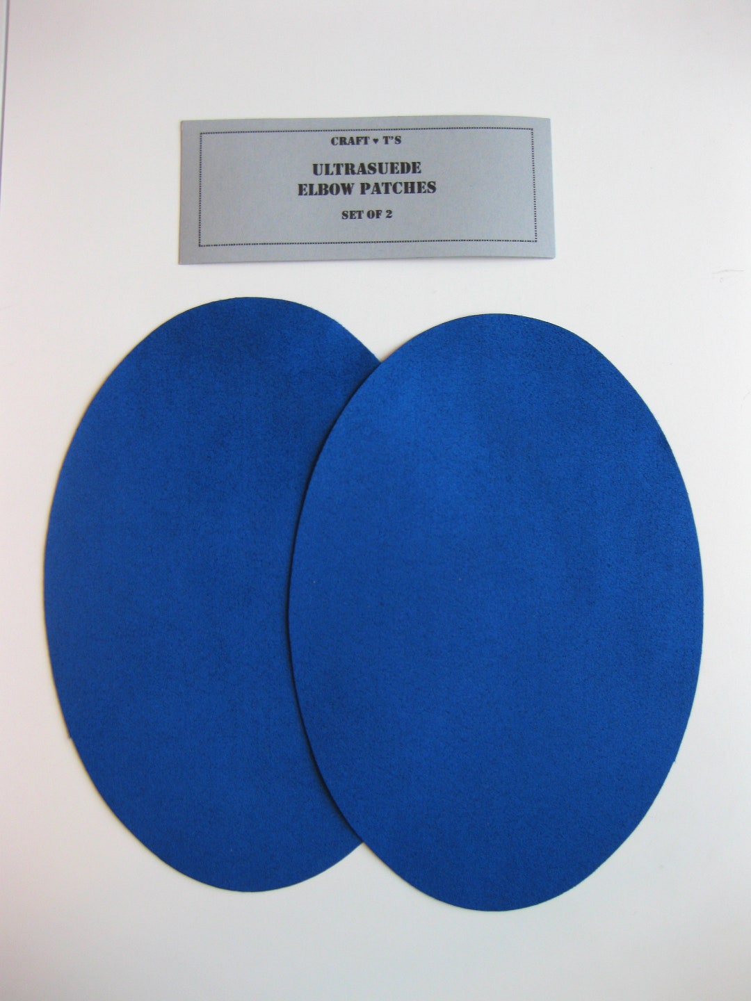 Elbow Patches - Cobalt Blue Ultrasuede Soft - Set of 2 - Etsy