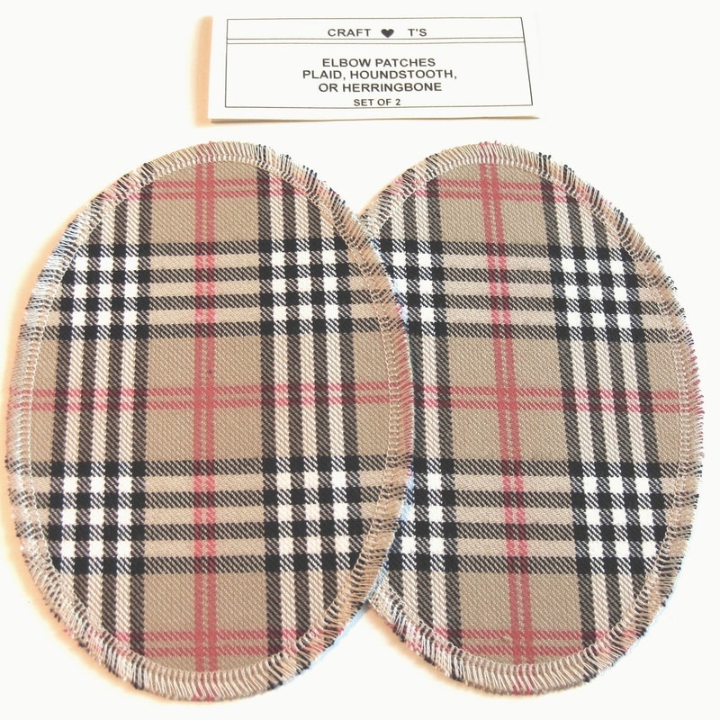 Elbow Patches Red - Etsy