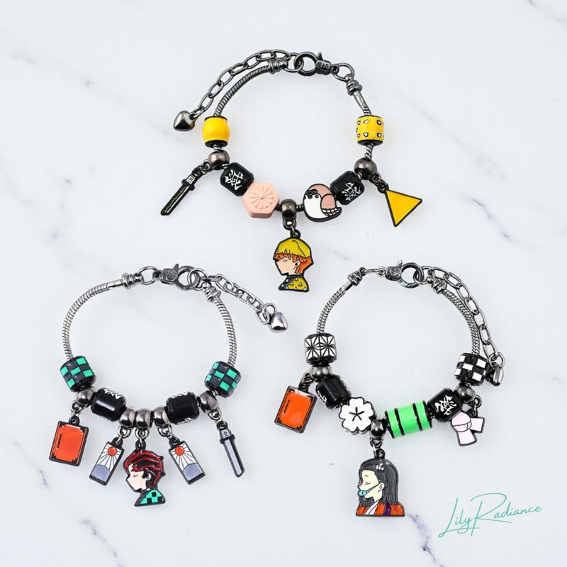 Demon Slayer Pandora Charm - Etsy
