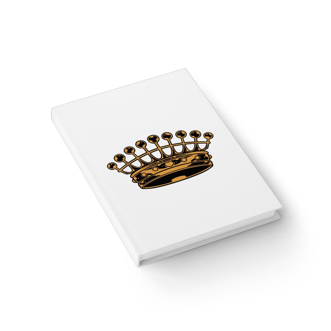 Royal Crown Journal: Elegant Writing Diary, Blank Notebook - Etsy