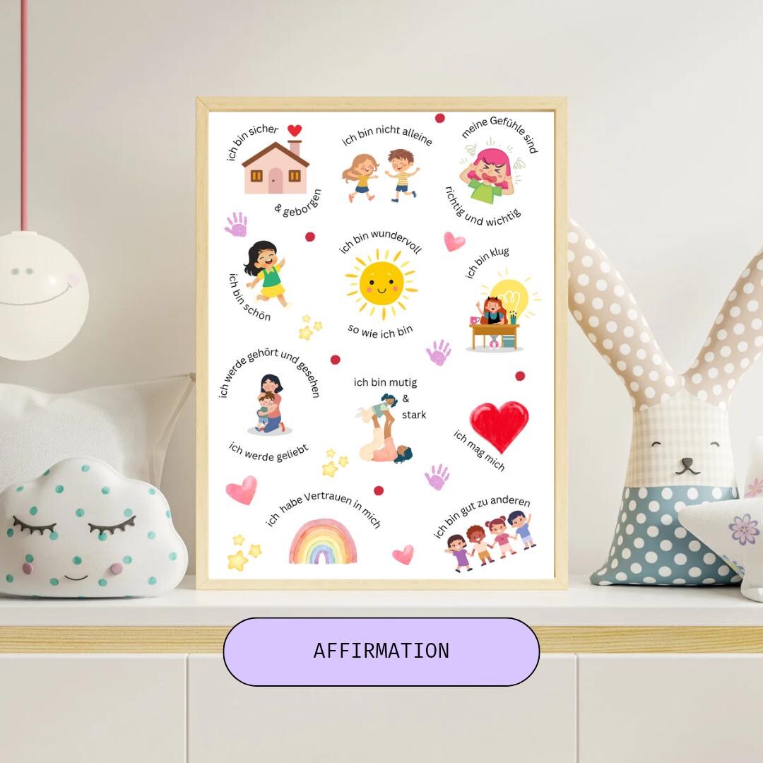 Motivational and Affirmation Posters for Children – Positive ...
