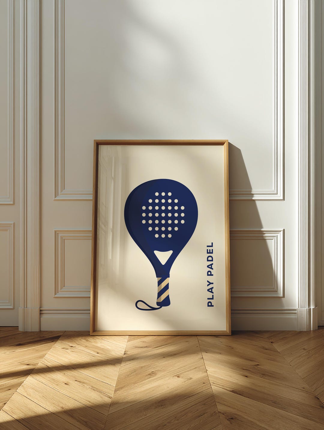 Padel | Padel Play Wall Art | Modern Sports Print | Padel Home | Club ...