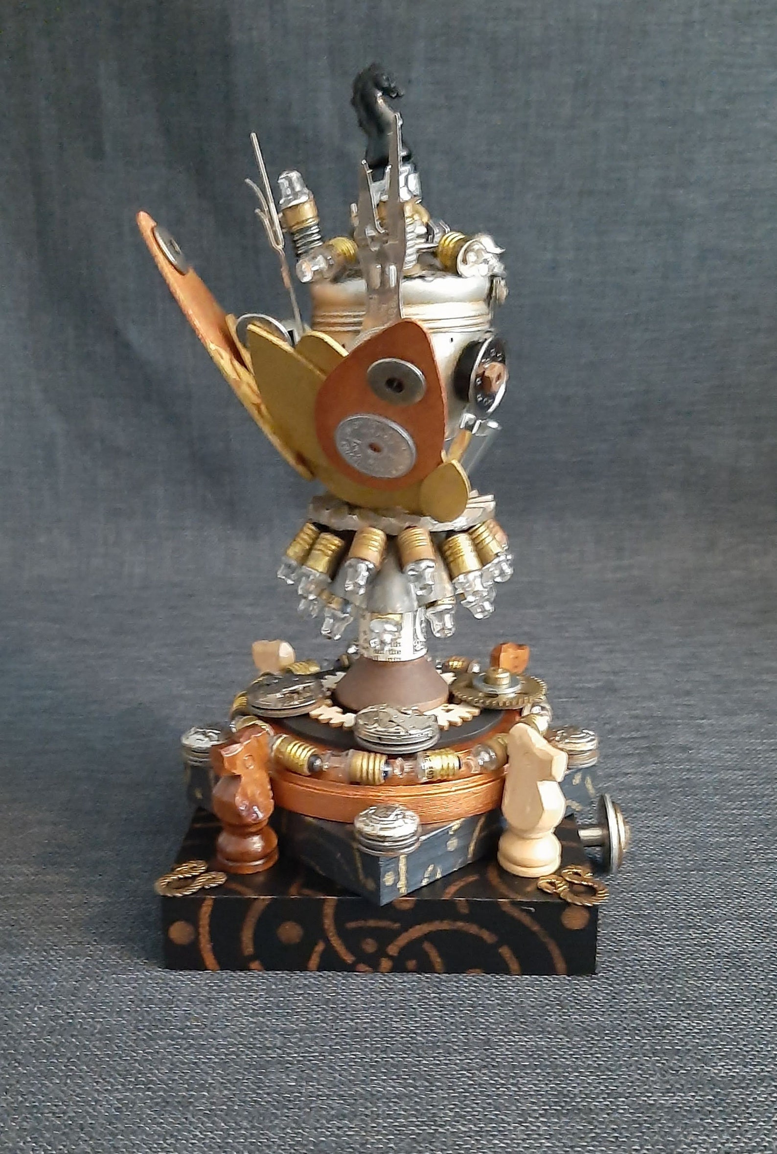 Warrior Queen - Found Object Sculpture - Queen Art - Mixed Media Art - Etsy