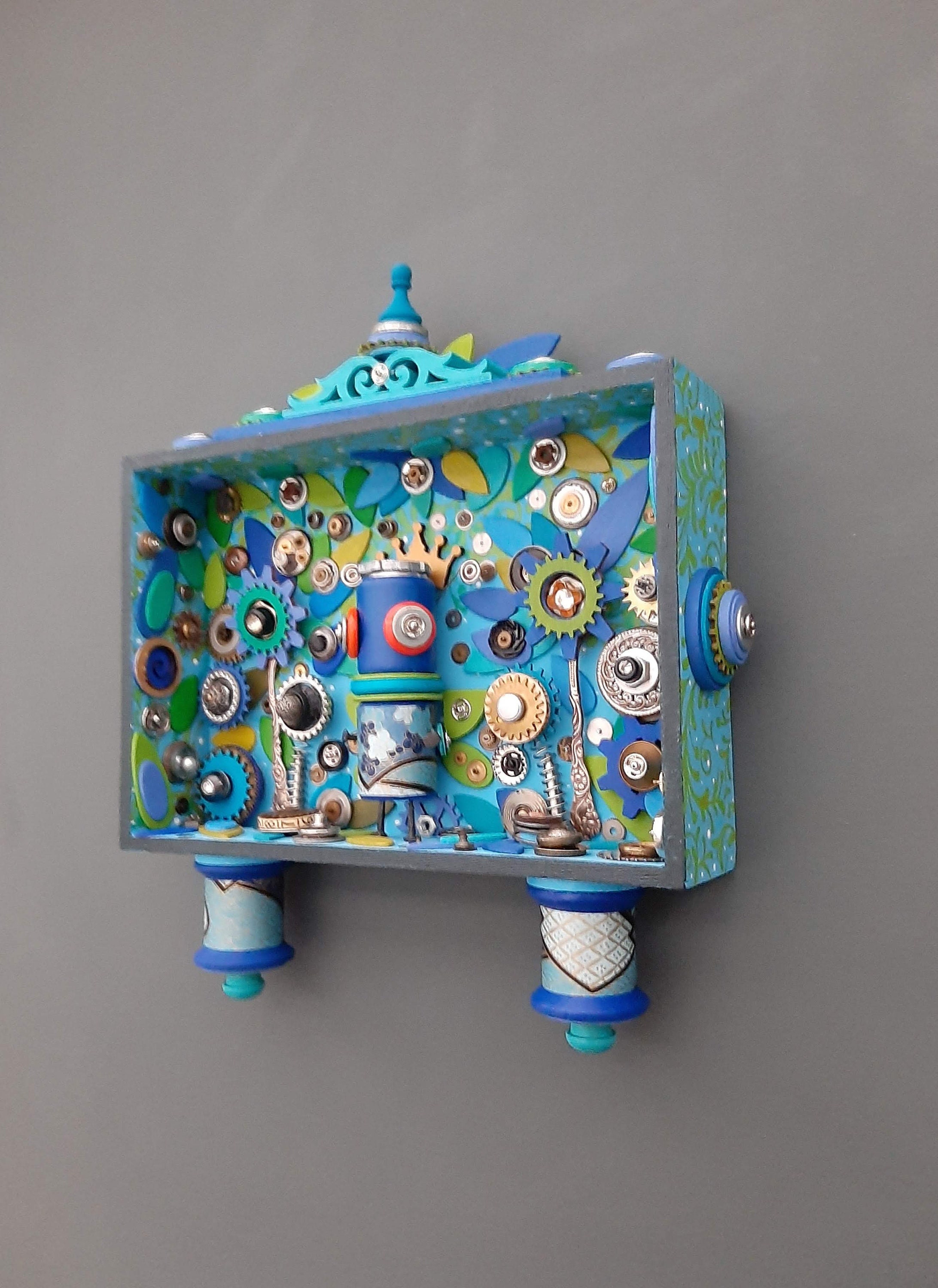 Queen of the Garden - Art Assemblage - Mixed Media - Found Object Art ...