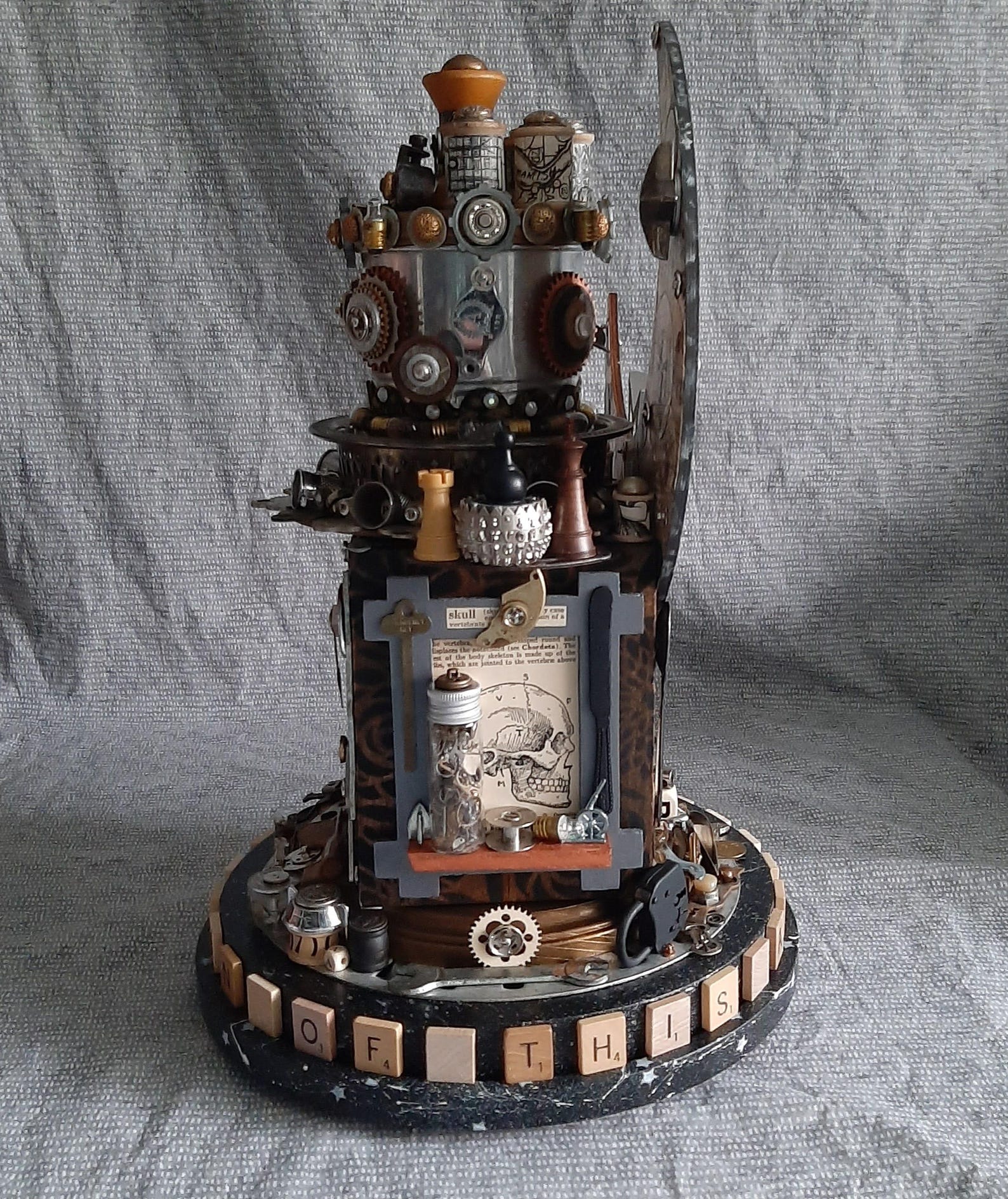 The Queen of This and That - Art Assemblage - Mixed Media - Found ...