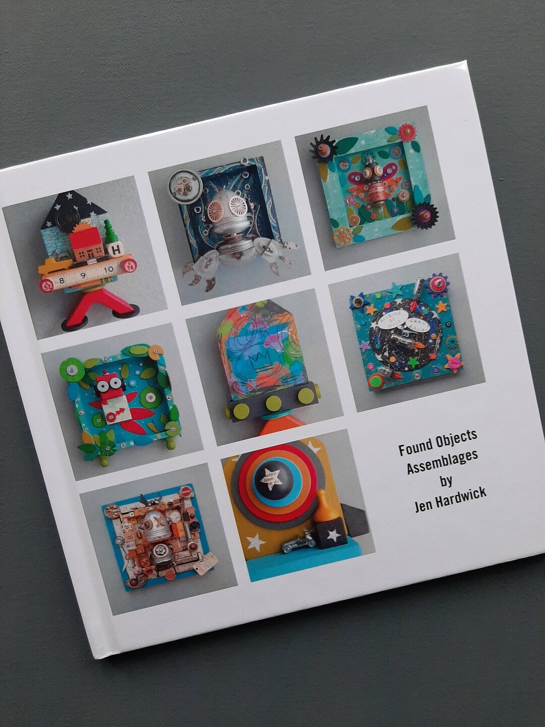 Found Objects Photo Book Tabletop Decor Art Book Made to Order - Etsy