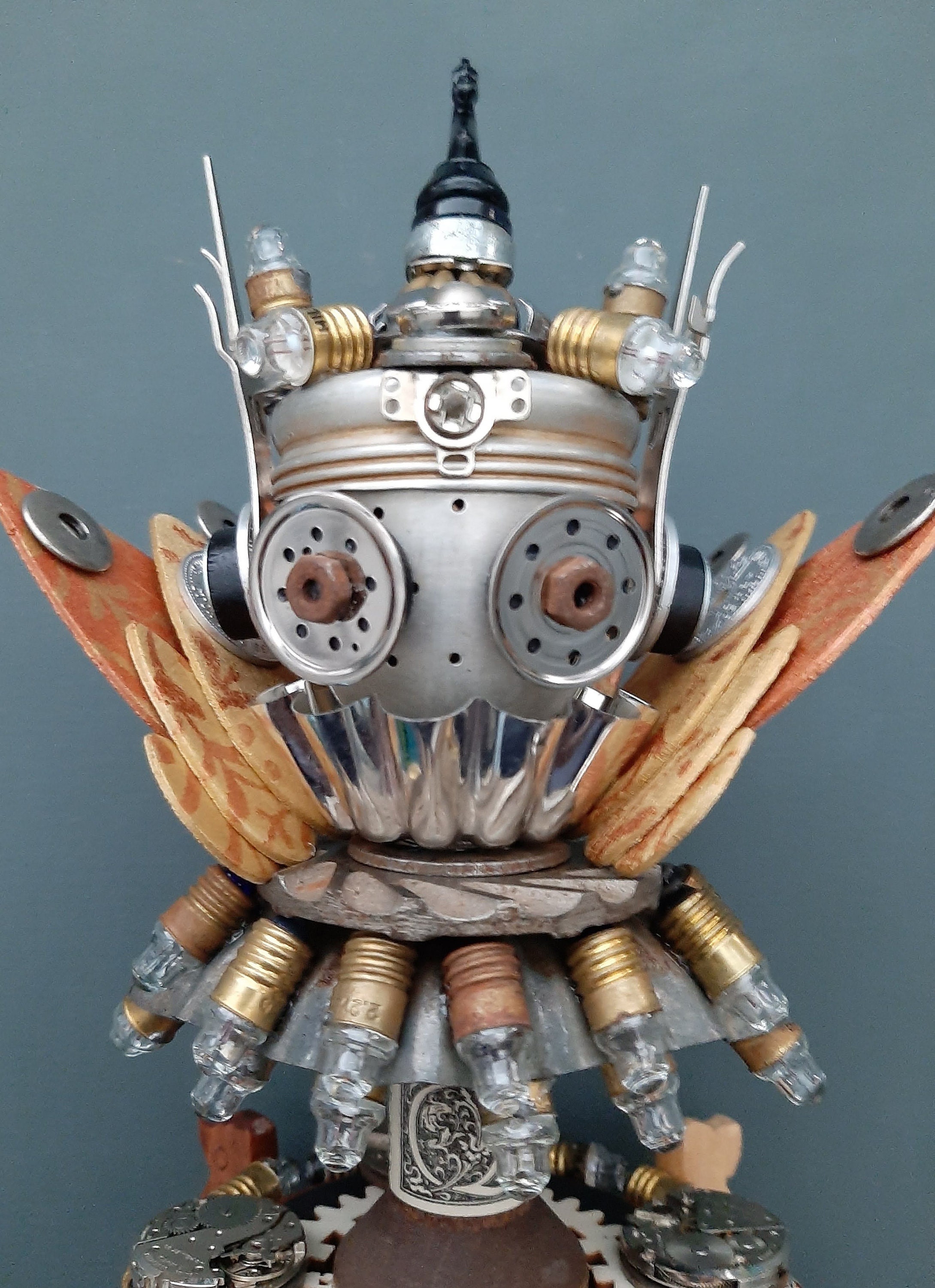 Warrior Queen Found Object Sculpture Queen Art Mixed Media Art - Etsy