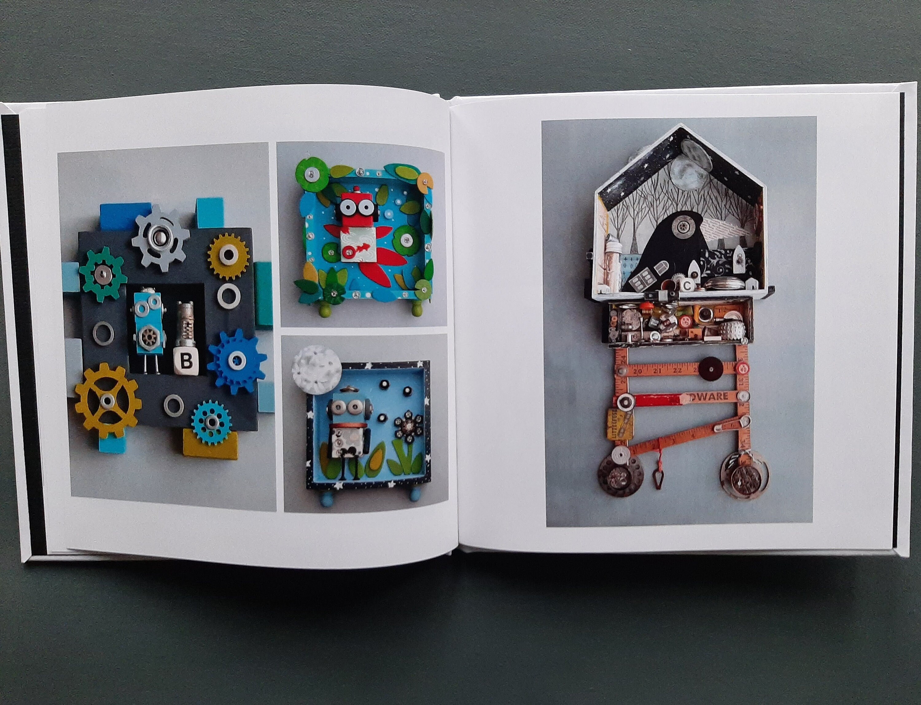 Found Objects Photo Book Tabletop Decor Art Book Made to Order - Etsy