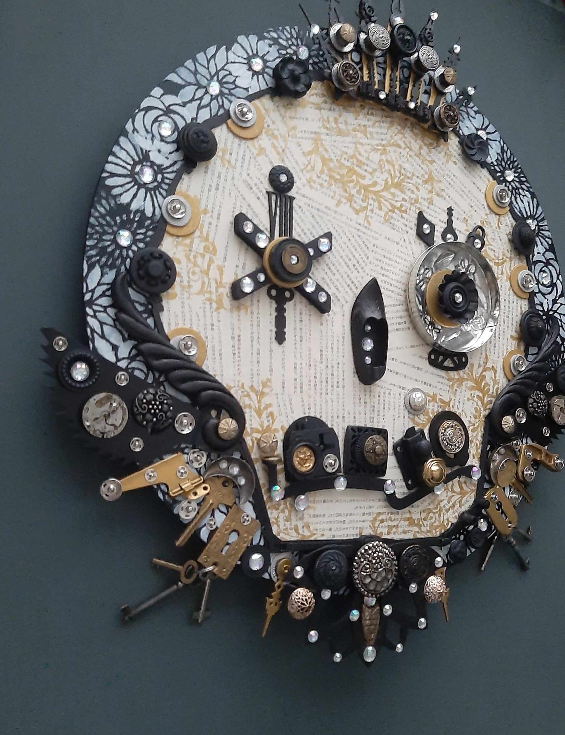 Assemblage Art: "queen of Found Things" - Mixed Media Wall Decor - Etsy