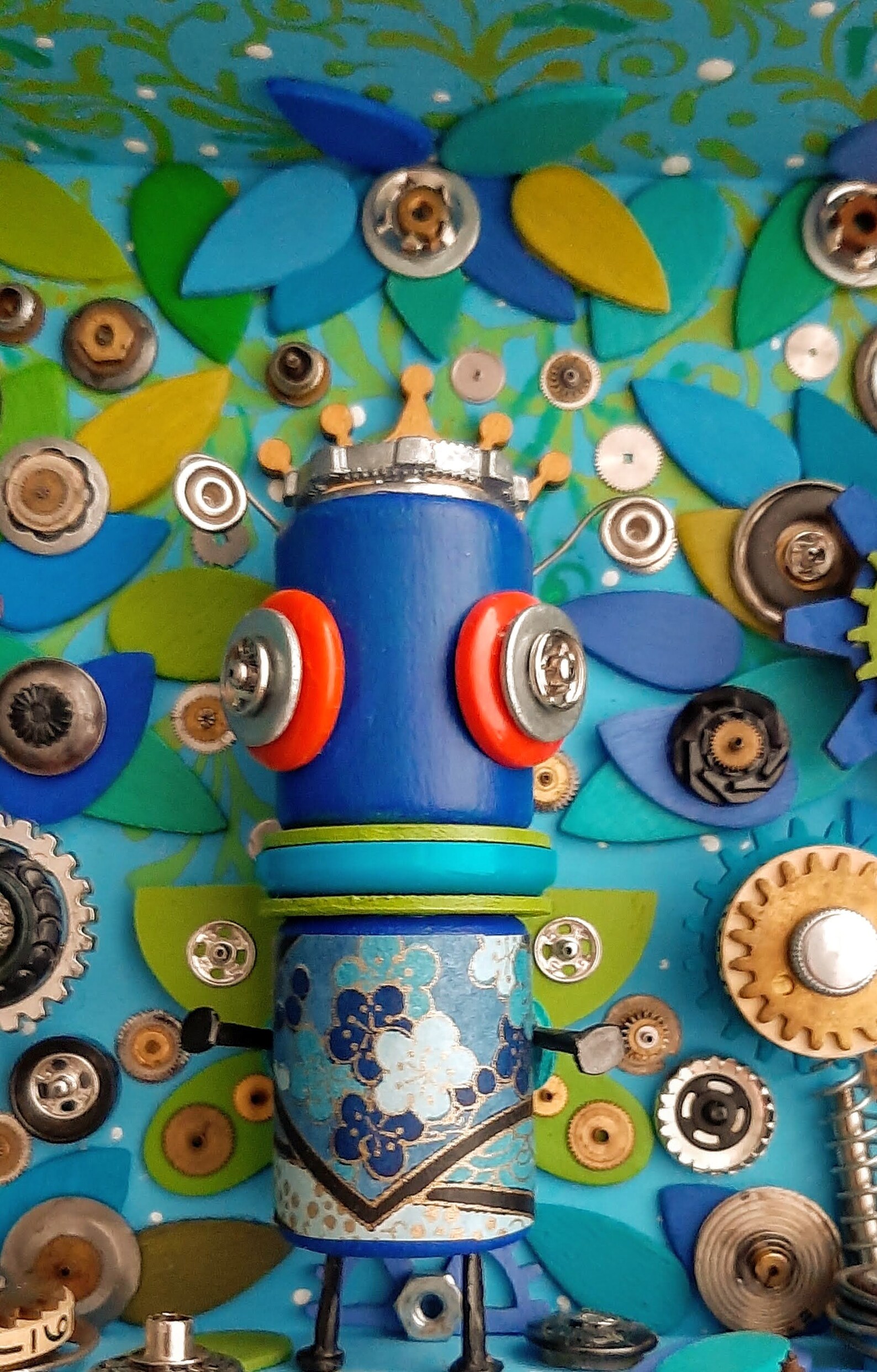 Queen of the Garden - Art Assemblage - Mixed Media - Found Object Art ...