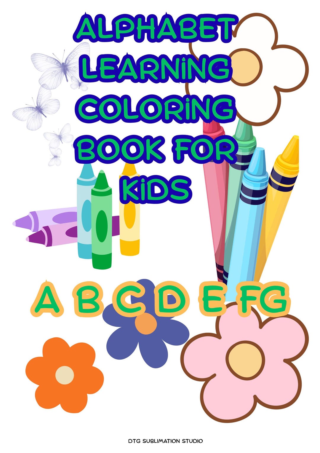 Alphabet Animals Coloring Book for Kids | A-Z Learning and Fun ...