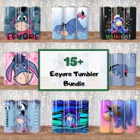 Eeyore Winnie the Pooh Christmas SVG Dxf Pes PNG Sublimation Clipart ...