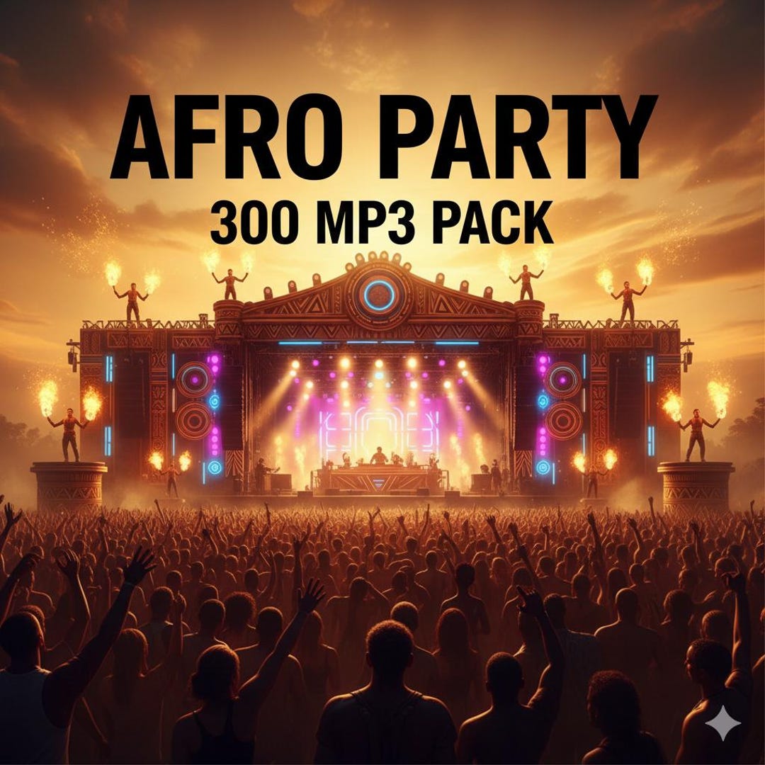 Afro Party MP3 Pack | 300 Tracks | Afrobeat Afro House Dance Music | DJ ...