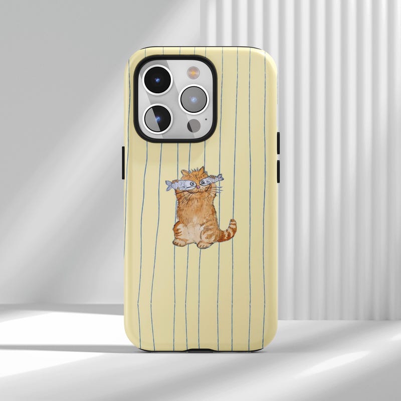 Simple Cat iPhone Case - Etsy