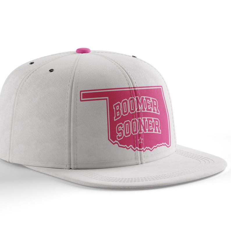 Pink Boomer Sooner Oklahoma Logo: SVG & PNG (digital Download) - Etsy