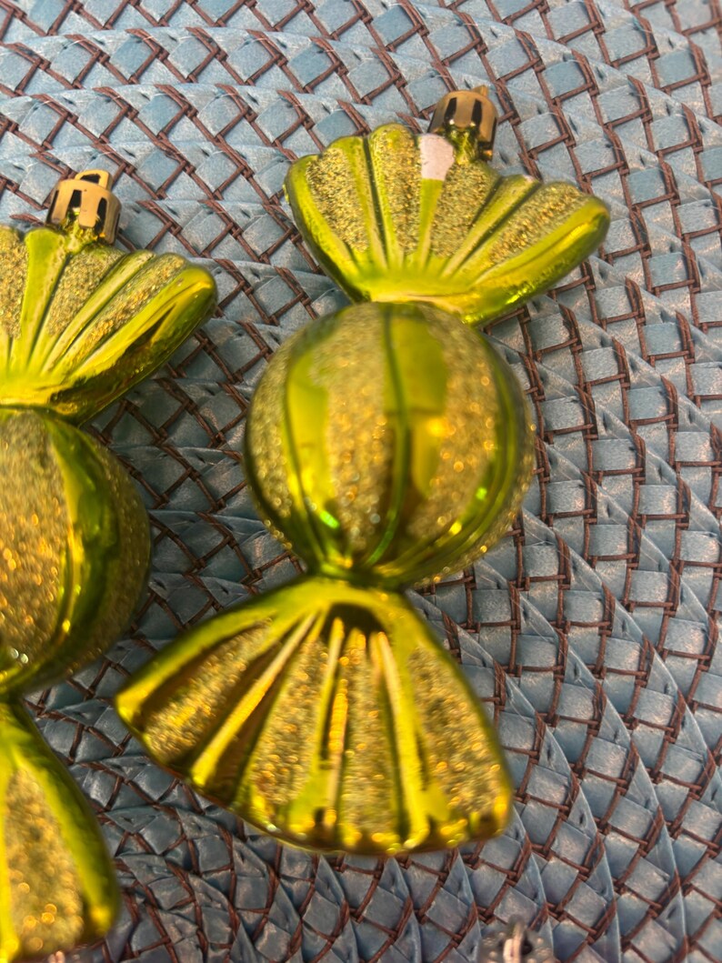 6 Large Plastic Candy Wrapper Ornaments - Etsy